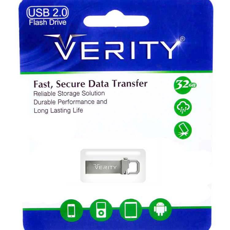 قیمت و خرید فلش مموری وریتی 32G گیگ مدل Verity V807 امی نت فروشگاه حافظه
