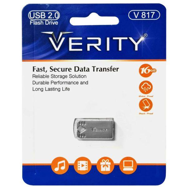کول دیسک 16G USB گیگ وریتی مدل Verity V817 قیمت و خرید فلش ارزان