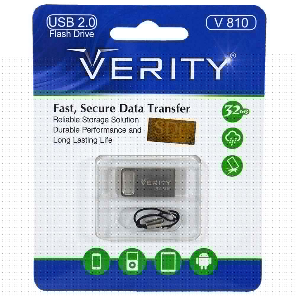 قیمت و خرید فلش وریتی 32G گیگ مدل Verity V810 پخش اسان حافظه در ایران
