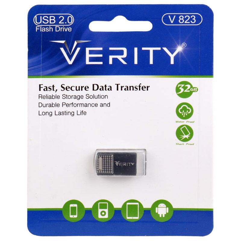 قیمت و خرید فلش مموری وریتی 32G گیگابایت مدل Verity V823 مرکز پخش فلش