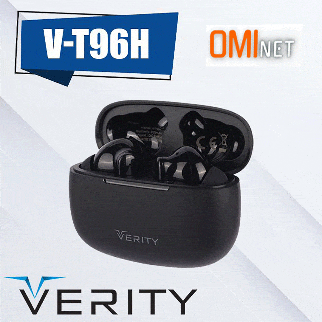 قیمت و خرید هندزفری بلوتوثی وریتی مدل V-T96H ایربادز بی سیم ارزان دوتایی